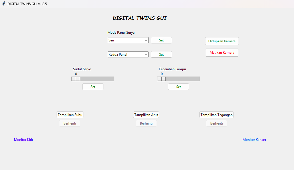 Digital Twins GUI